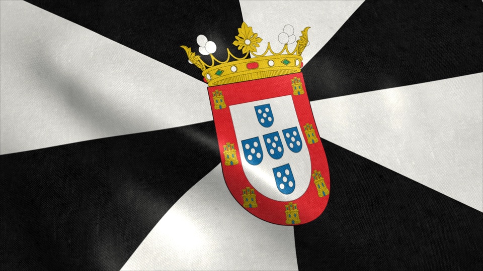 Ceuta Animated Flag – Revolt 3D – Stock HDRI – 3D – Video