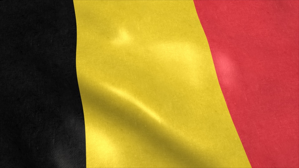Belgium Animated Flag – Revolt 3D – Stock HDRI – 3D – Video