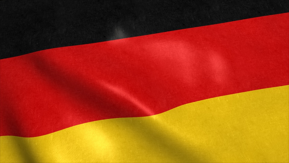 Germany Animated Flag – Revolt 3D – Stock HDRI – 3D – Video