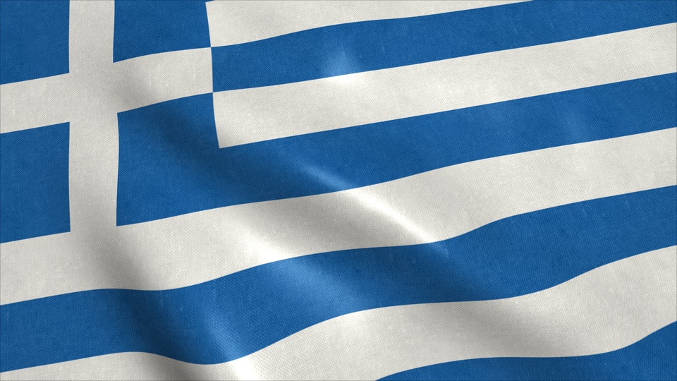 Greece Animated Flag – Revolt 3D – Stock HDRI – 3D – Video
