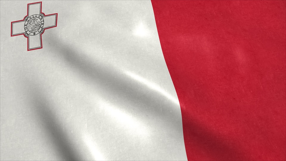 Malta Animated Flag – Revolt 3D – Stock HDRI – 3D – Video