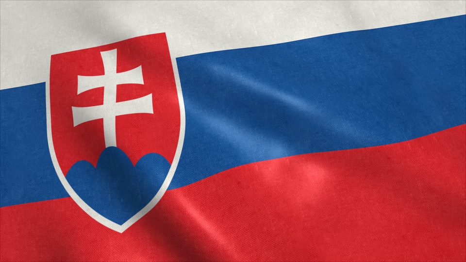 Slovakia Animated Flag – Revolt 3D – Stock HDRI – 3D – Video