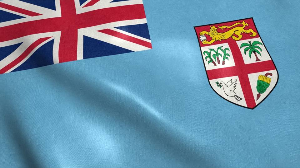 Fiji Animated Flag – Revolt 3D – Stock HDRI – 3D – Video