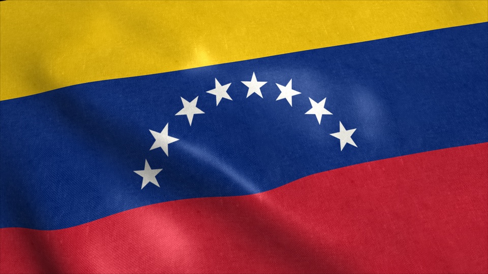 Venezuela Animated Flag – Revolt 3D – Stock HDRI – 3D – Video